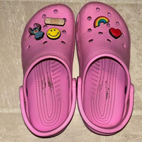 CROCS | Shoes | Used Pink Crocs | Poshmark